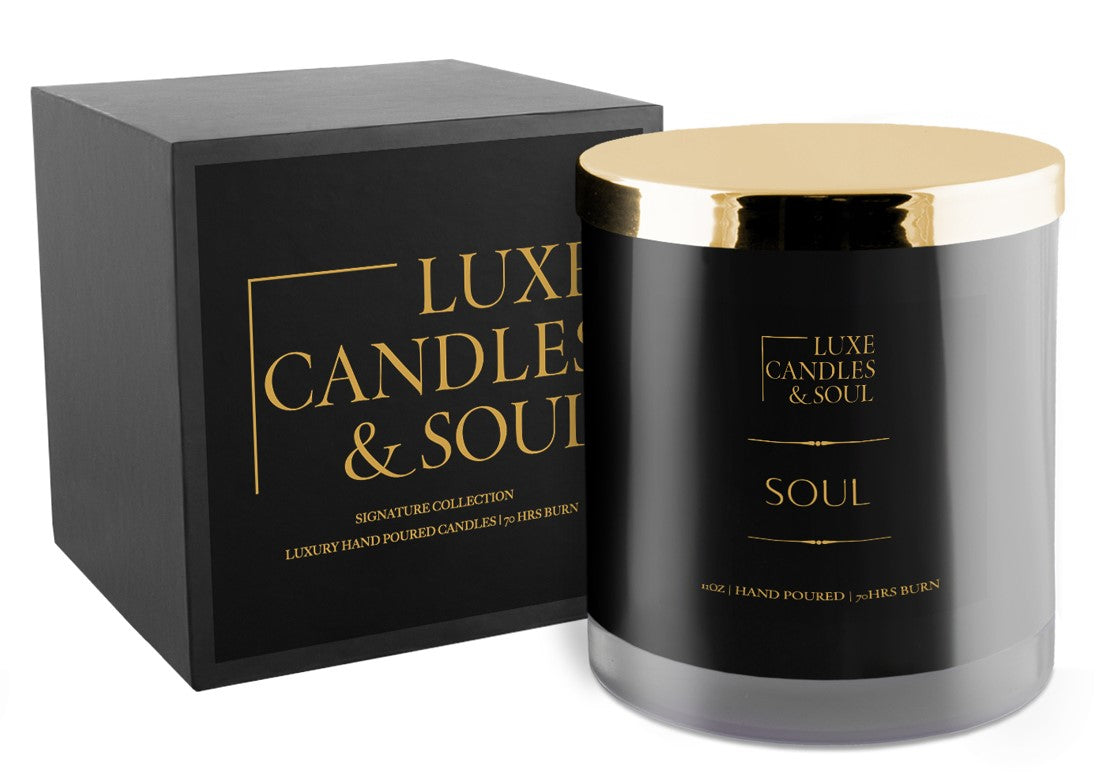 Soul - Luxury Quality Scented Hand Poured aromatherapy Candle – Luxe ...